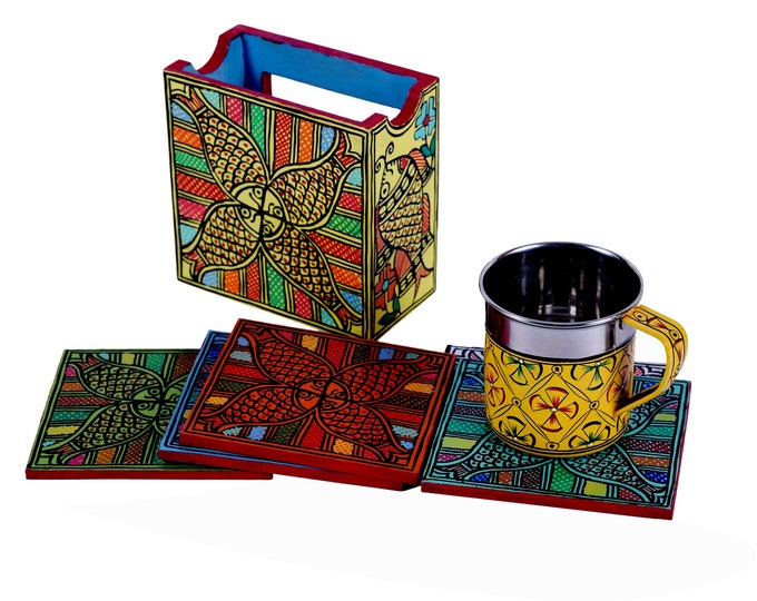 Hand Painted Coasters - Etsy