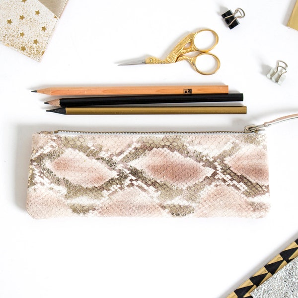 Snake Pencil Case - Etsy
