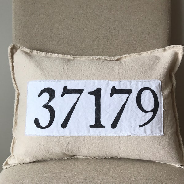 Number Pillow - Etsy