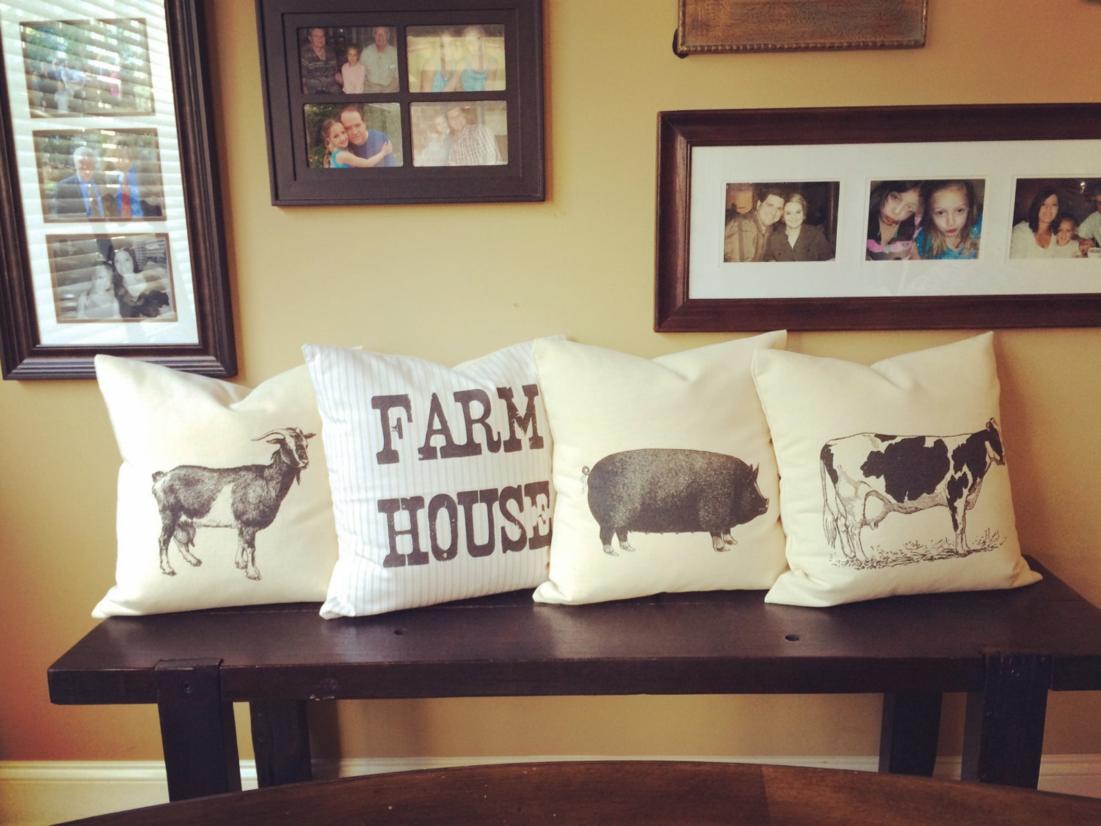 Farm House Collection Farm Animals Cow Pig Goat Farm - Etsy