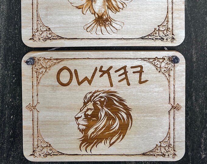 SET of 3 Yhwh-yahusha-ruach Hakodesh Paleo Hebrew (father -son- Holy ...