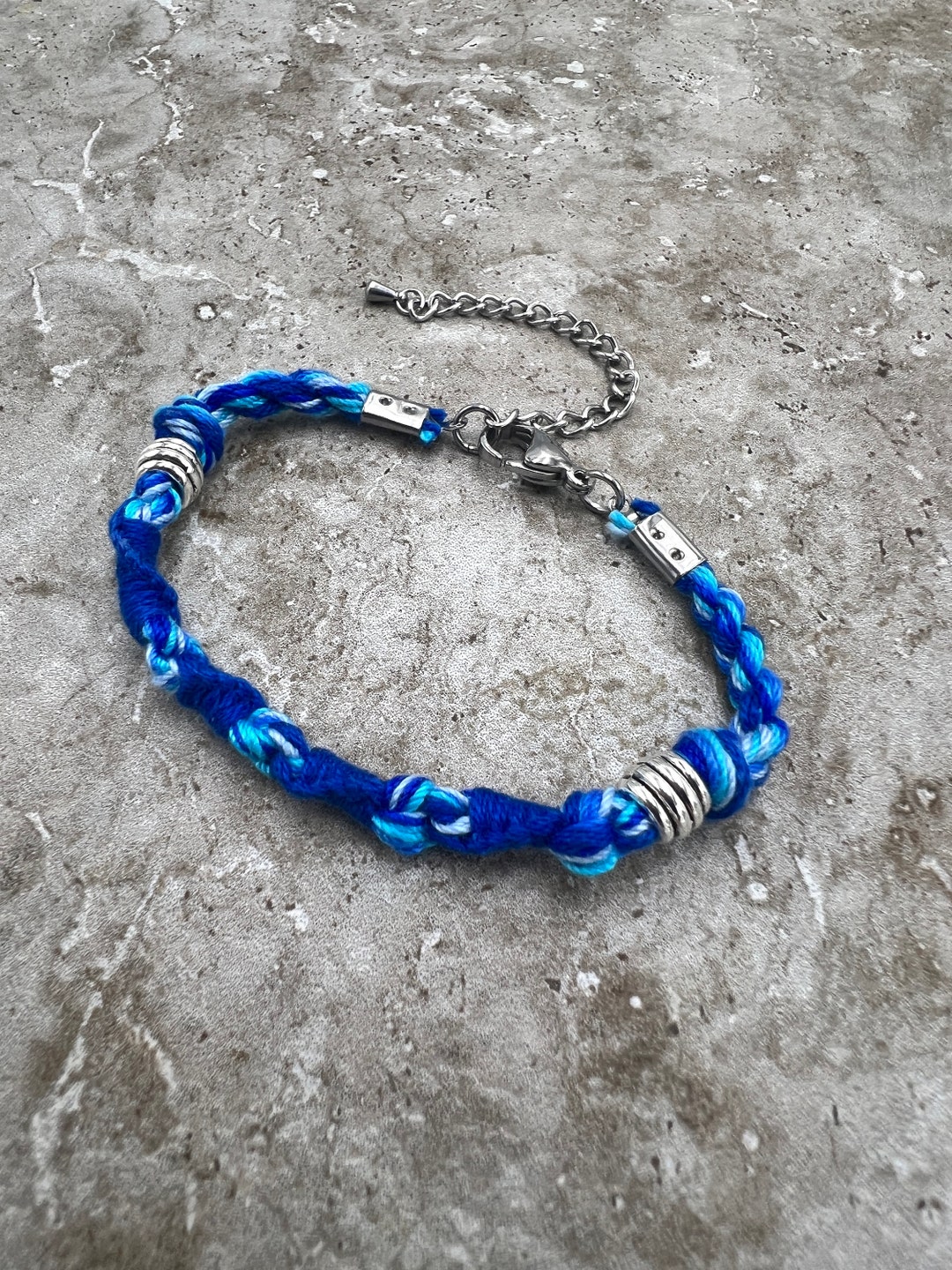 TZITZIT BRACELET Living Water Bracelet Deut 6:8 Knots Spell 10-5-6-5 ... TZITZIT BRACELET Living Water Bracelet Deut 6:8 Knots Spell 10-5-6-5 ...