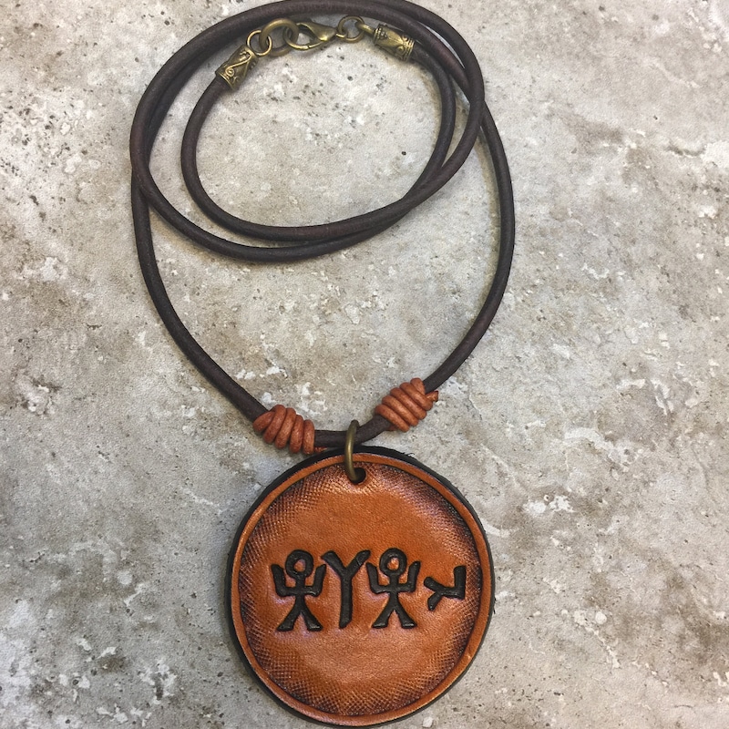 Paleo Hebrew Necklace - Etsy