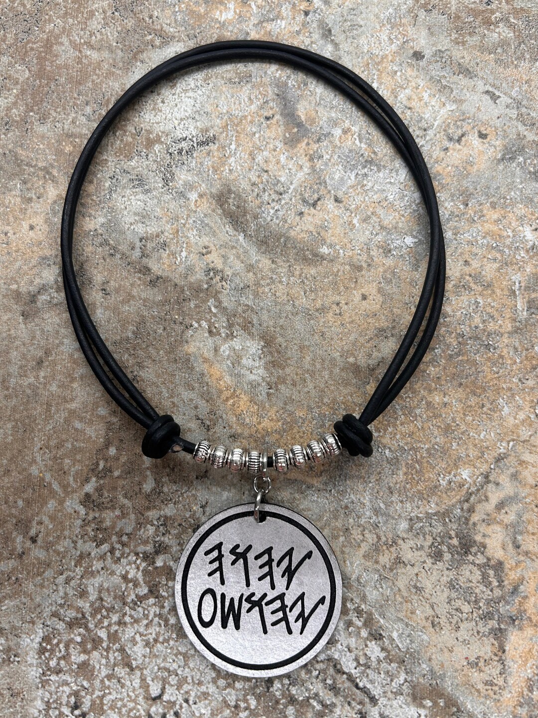 YHWH and YAHUSHA Necklace, Paleo Hebrew Name of Father and Son Hand ...