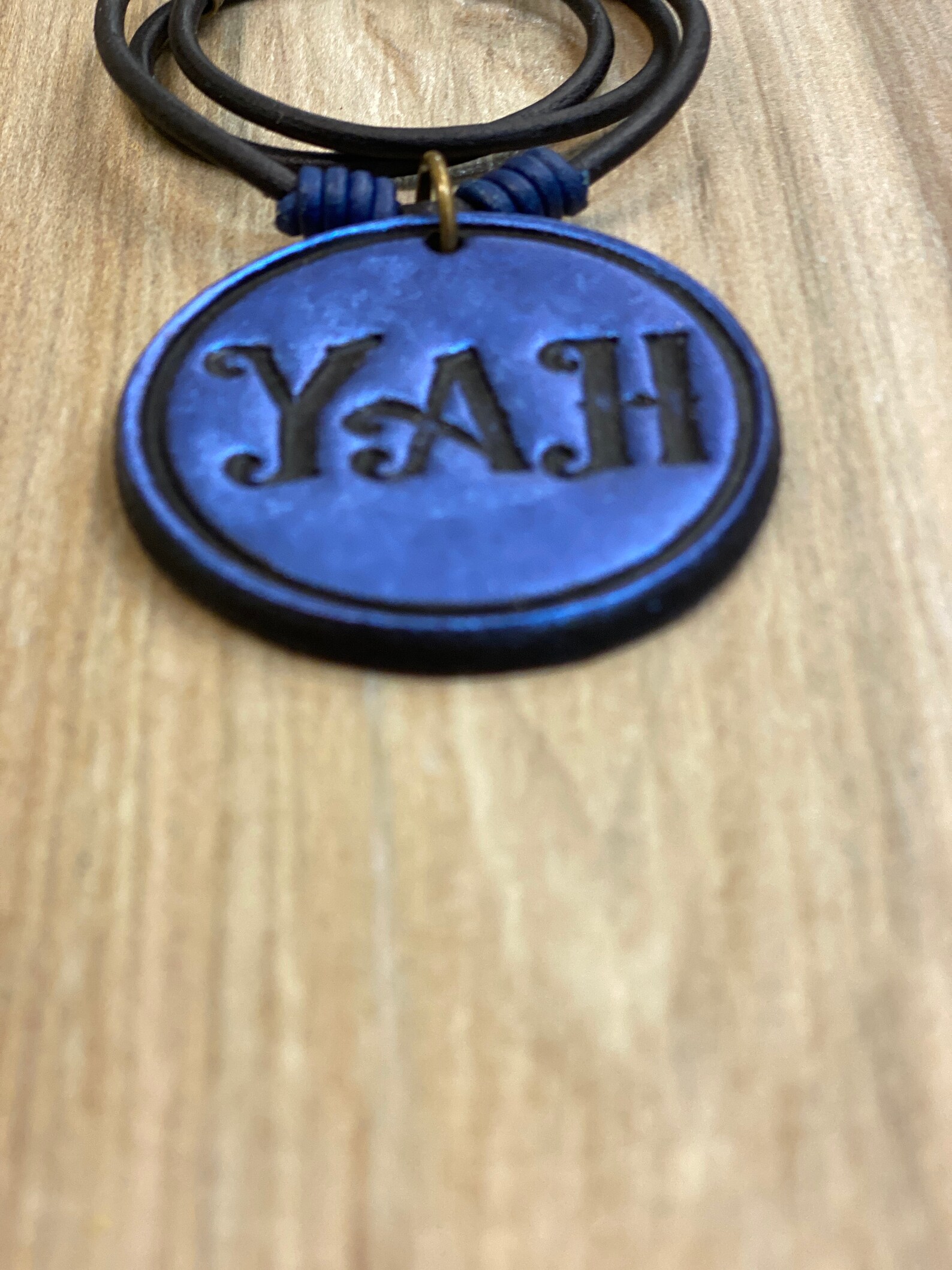 YAH Necklace Name of YHWH Yah in English for Hebrew Letters of - Etsy