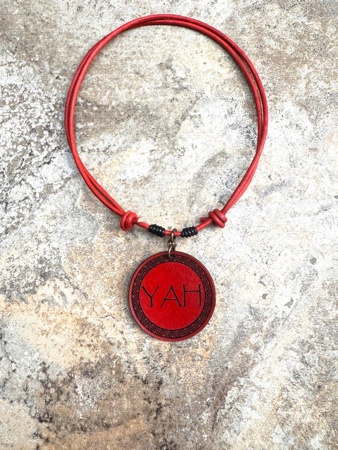 YAH Necklace Name of YHWH Yah in English for Hebrew Letters of Name of ...