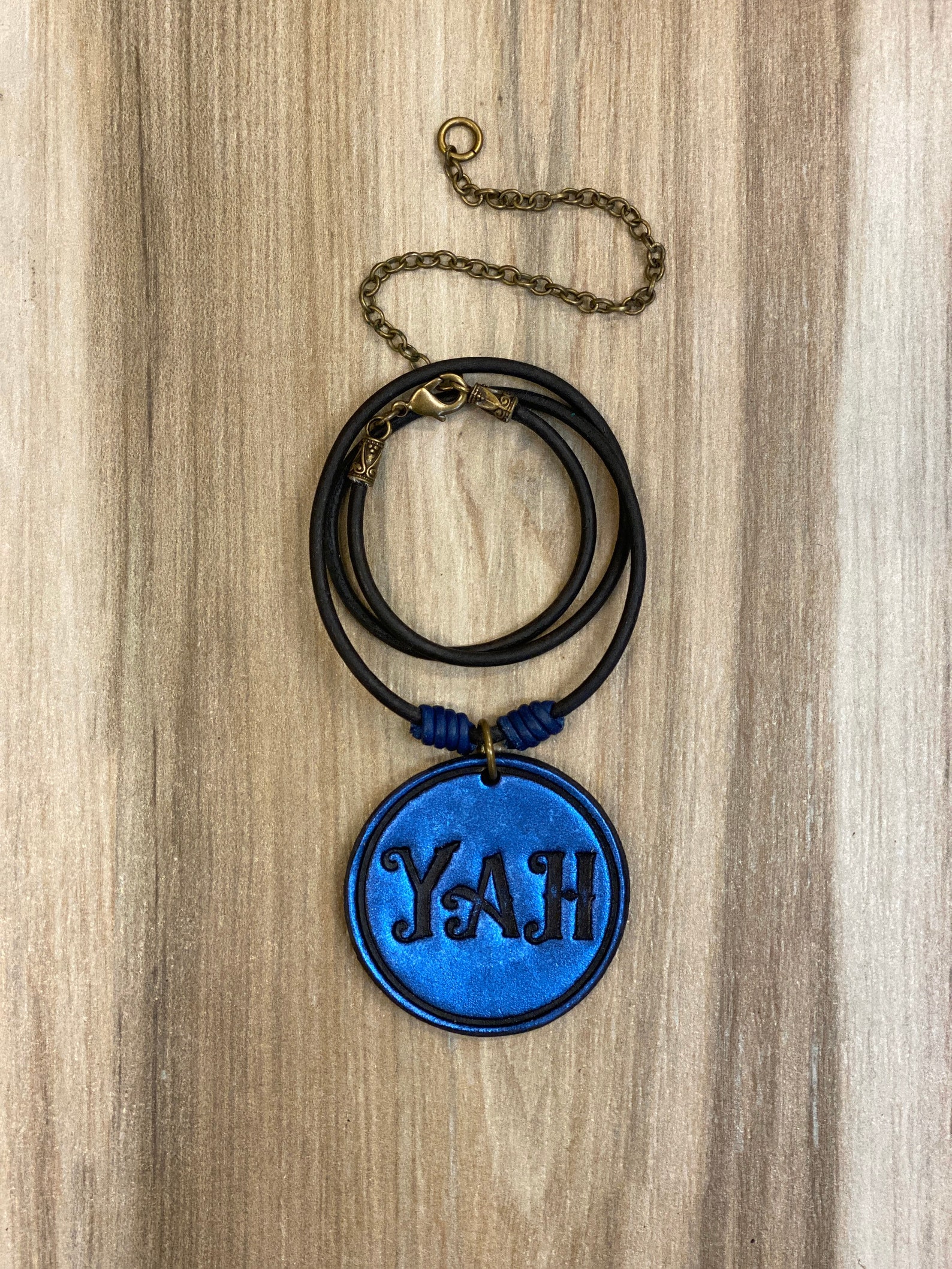 YAH necklace Name of YHWH Yah in English for Hebrew letters of | Etsy