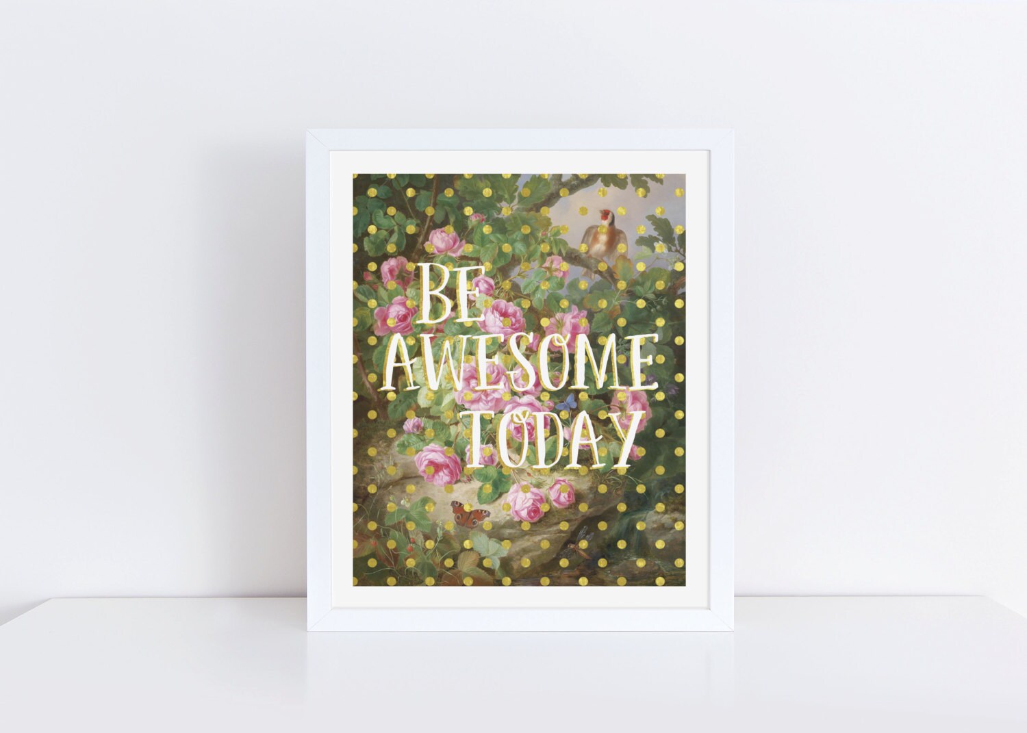 Be Awesome Digital Wall Decor - Etsy