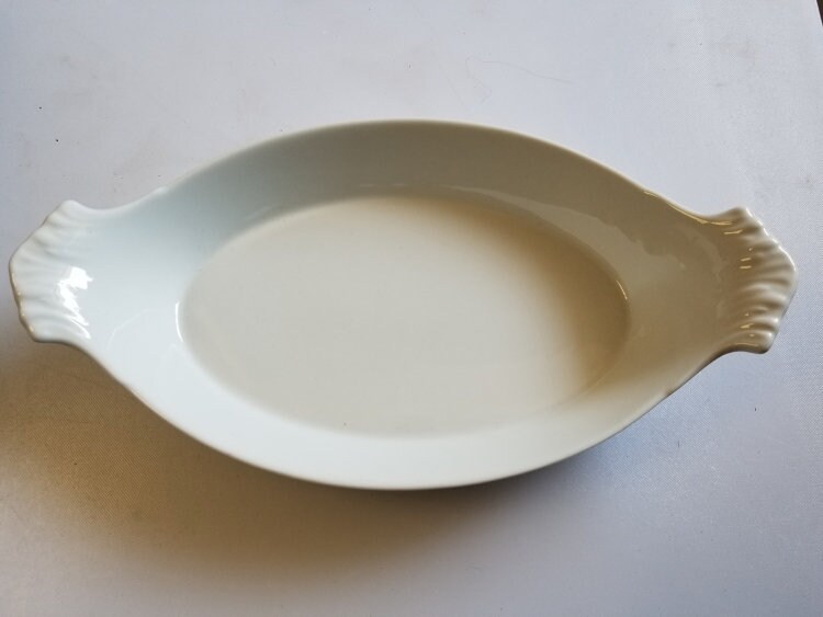 NEW Apilco Porcelain Oval Au Gratin Baker 14in Made in - Etsy