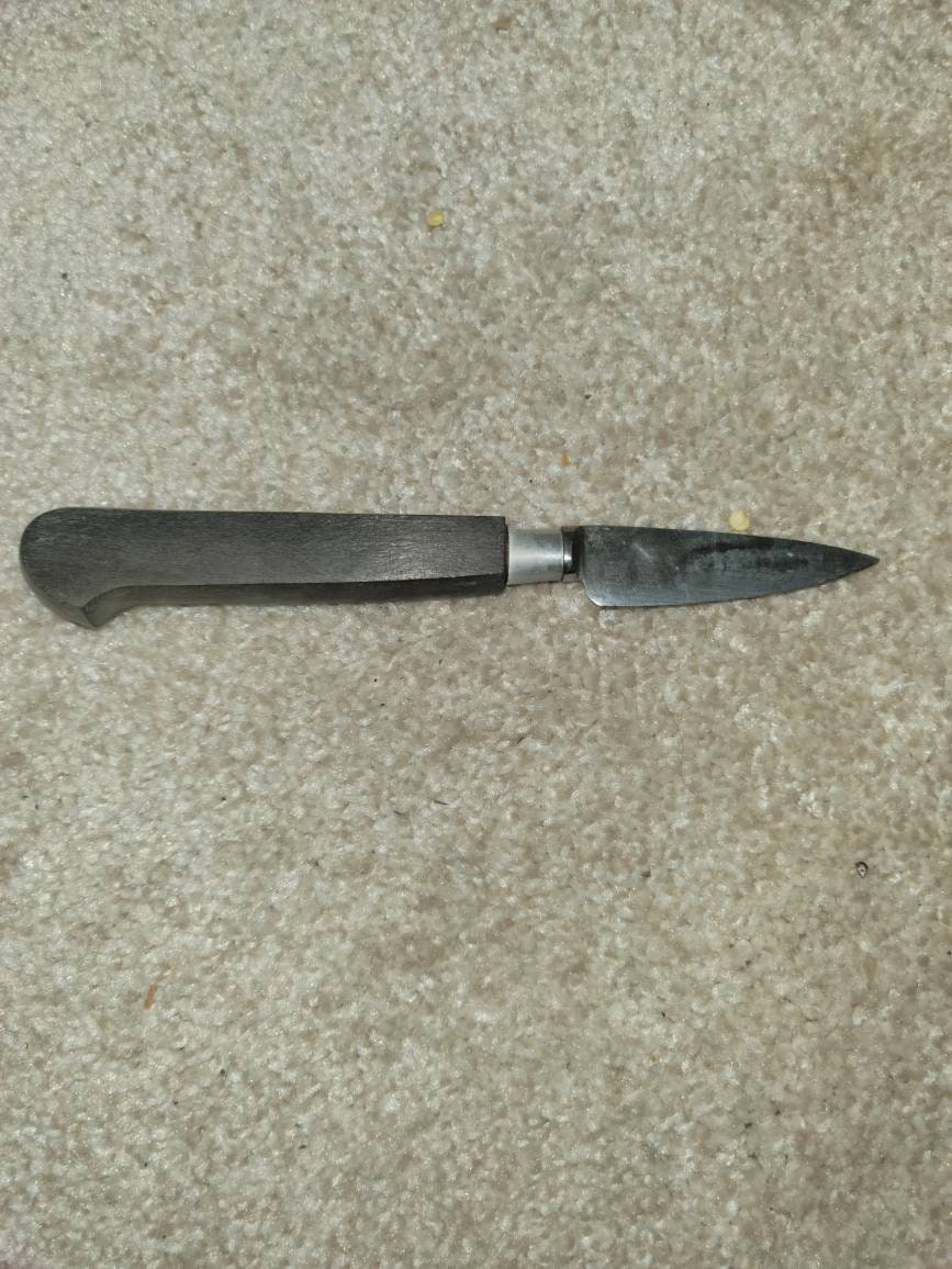 Vintage Sabatier Chef's Carbon Steel Tournier Paring Knife by Thiers ...