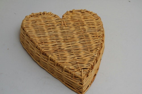 NEW Heart Shaped Basket for Coeur A La Creme - 10-1/4 Inches Across X 2 ...