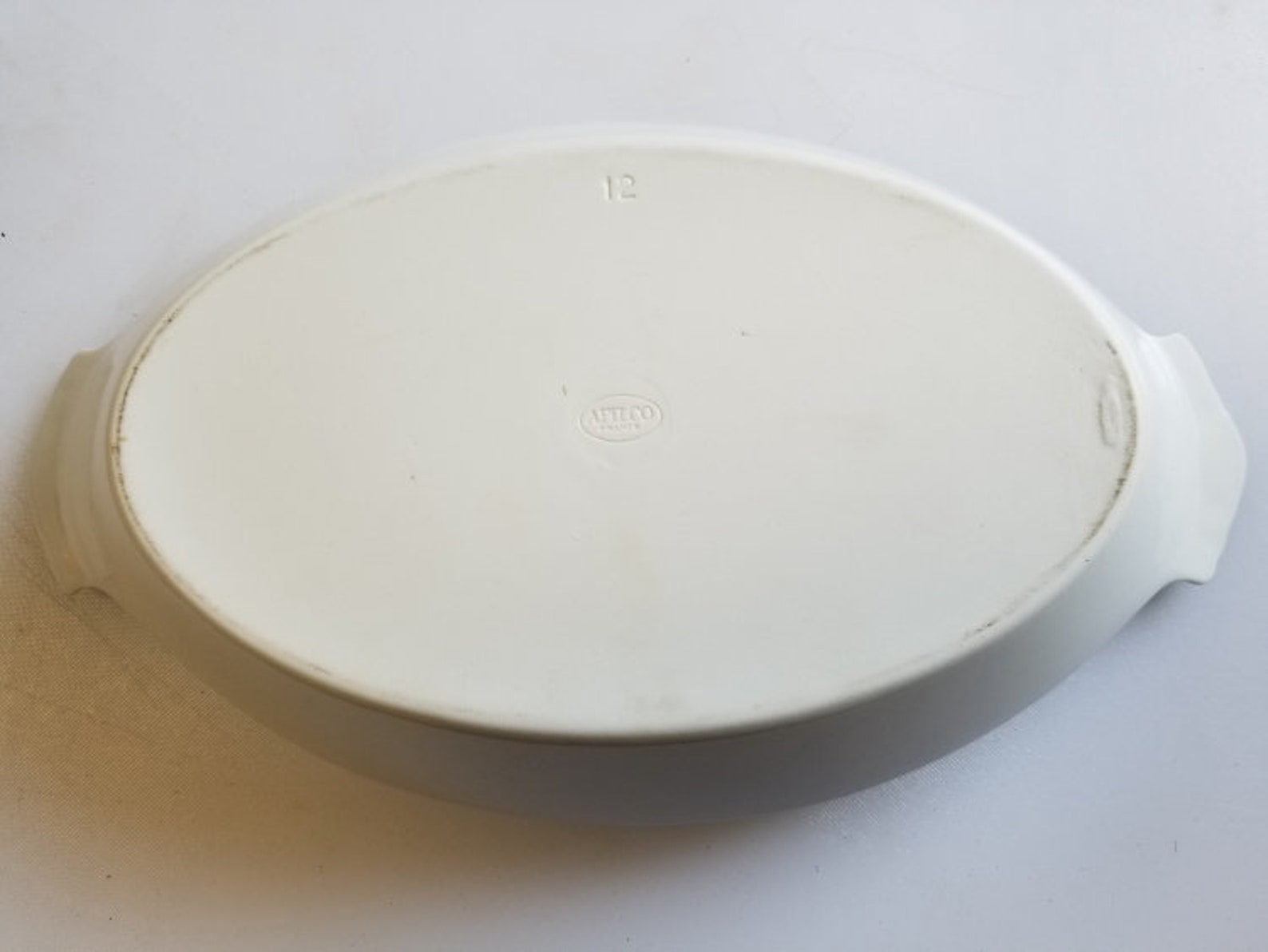 NEW Apilco Porcelain Oval Au Gratin Baker 14in Made in - Etsy