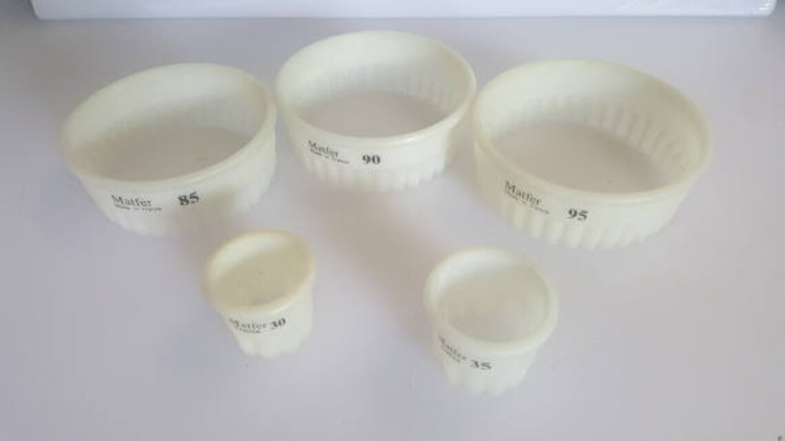 Matfer Exoglass Cutter, Fluted Round - Sold Individually - Assorted ...
