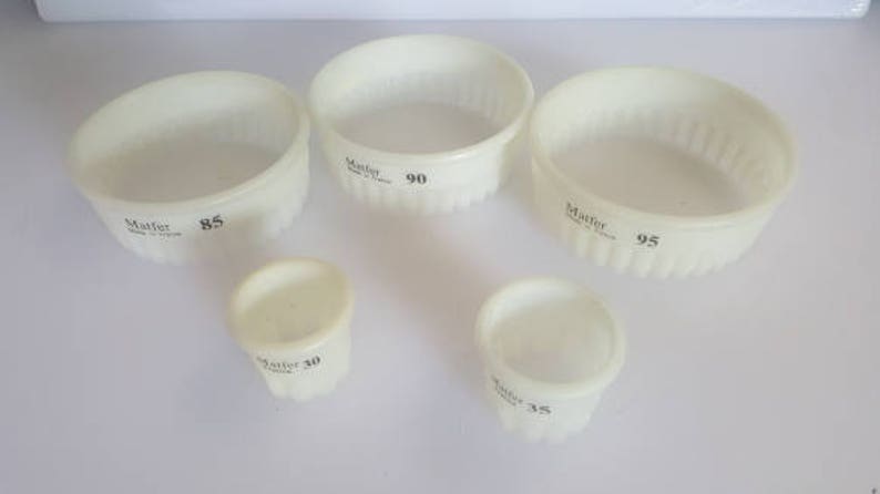 Matfer Exoglass Cutter, Fluted Round - Sold Individually - Assorted ...