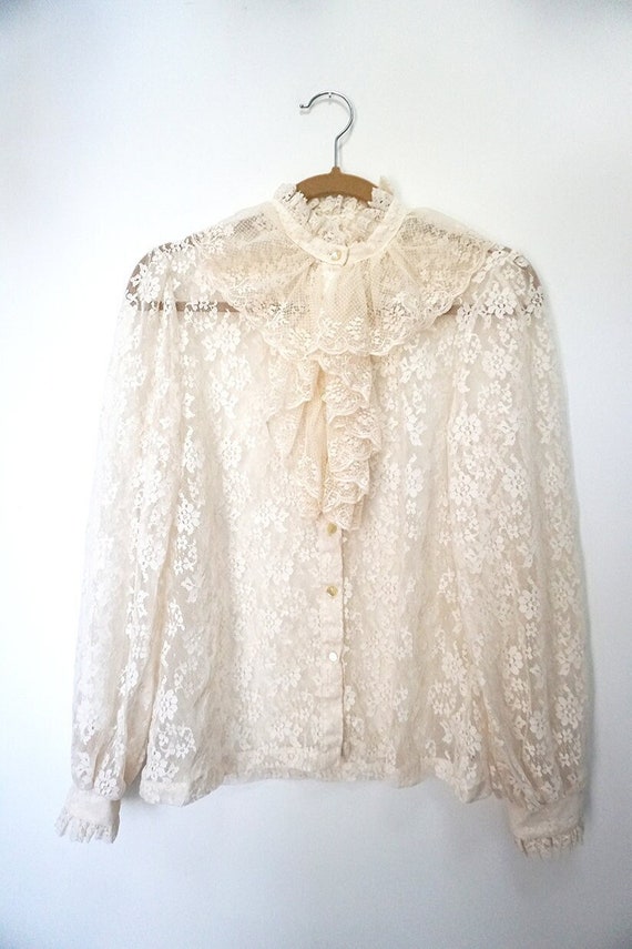 vintage cream victorian edwardian - Gem