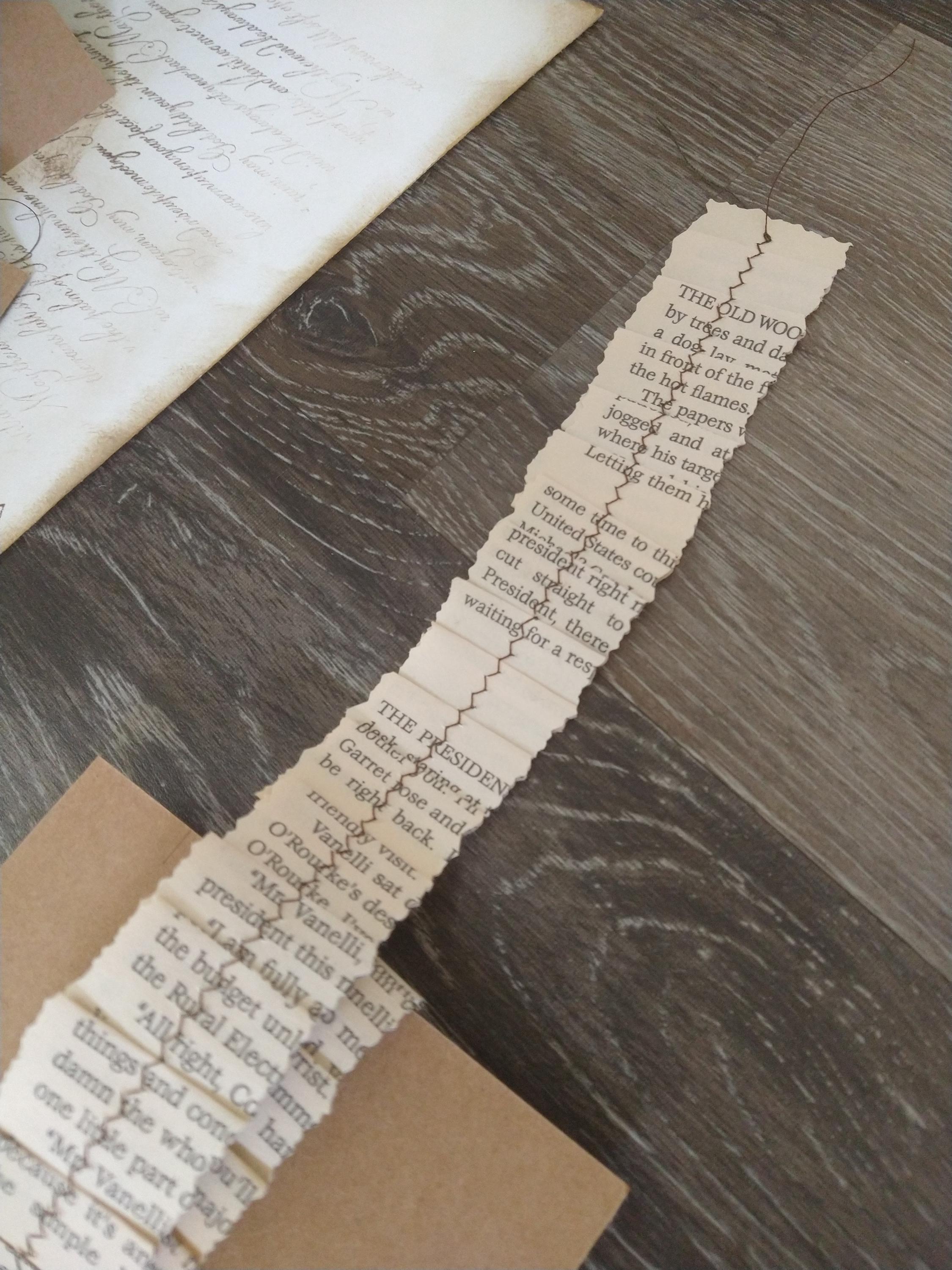 Ruffled Paper Ribbon,junk Journal Supplies, Scrapbooking Supplies ...