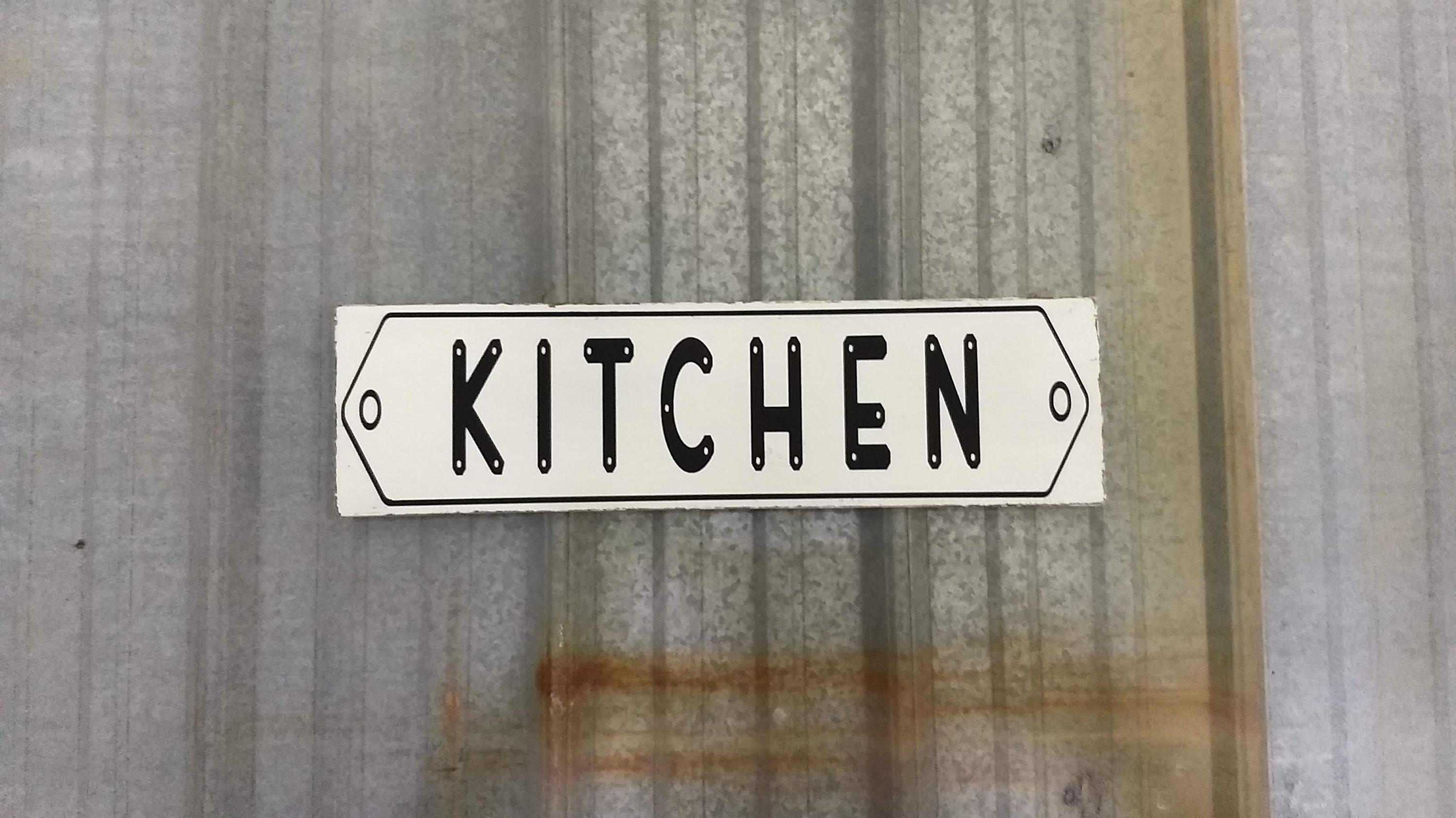 Kitchen Sign Modern Farmhouse Sign Rustic Wood Sign Kitchen Decor Hand ...