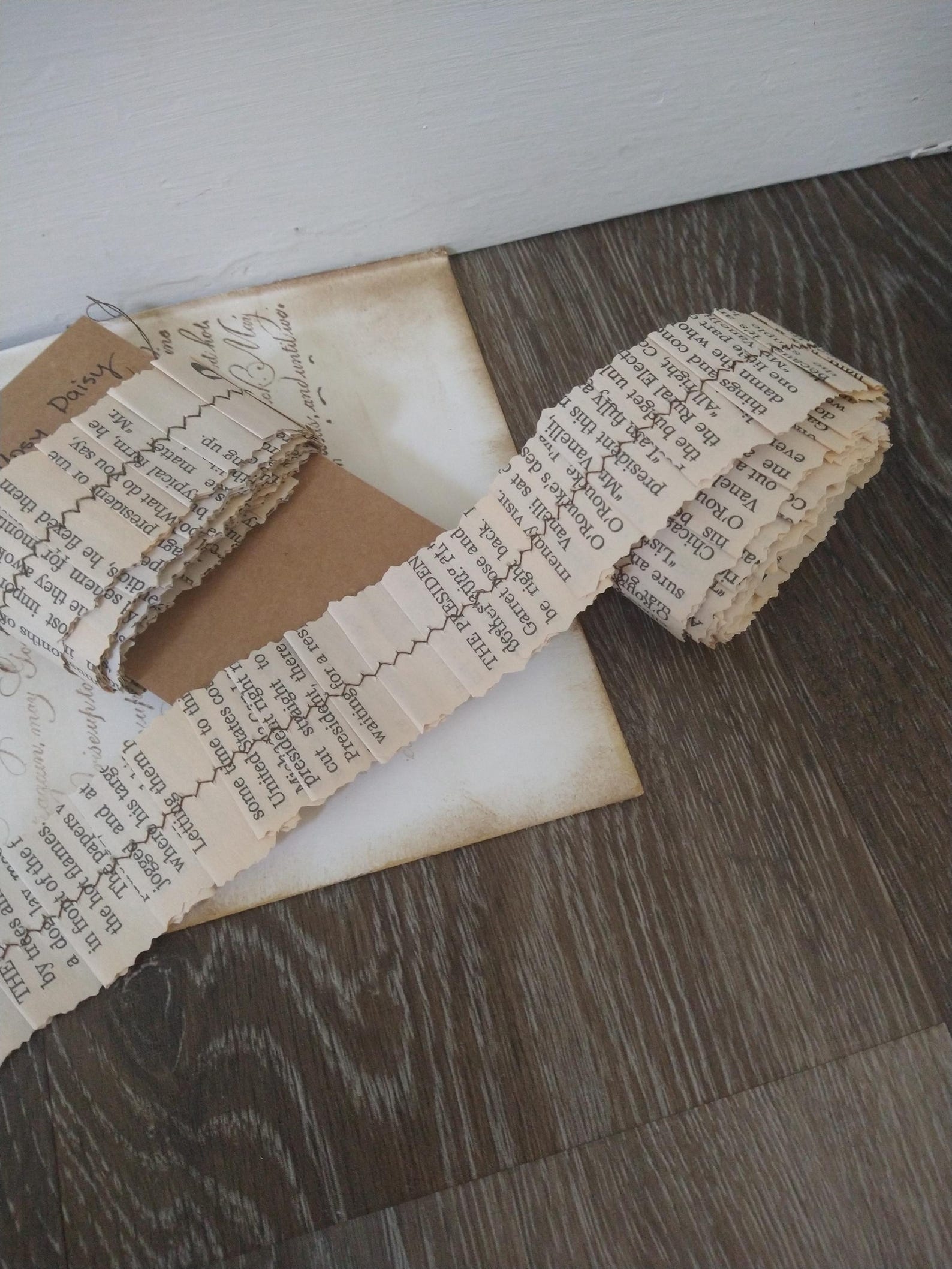 Ruffled Paper Ribbon,junk Journal Supplies, Scrapbooking Supplies ...