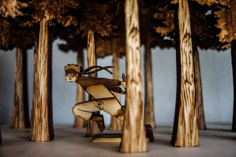 Zelda Bookends Forest Book Ends - Etsy