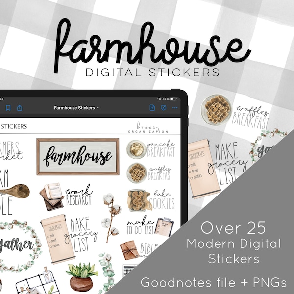 Modern Farmhouse Plans - Etsy