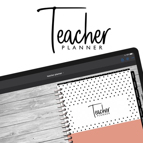 Digital Teacher Planner Goodnotes - Etsy