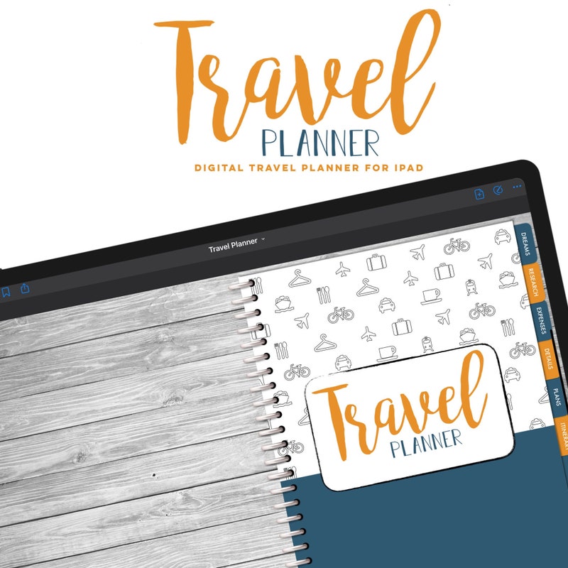 Travel Planner - Etsy