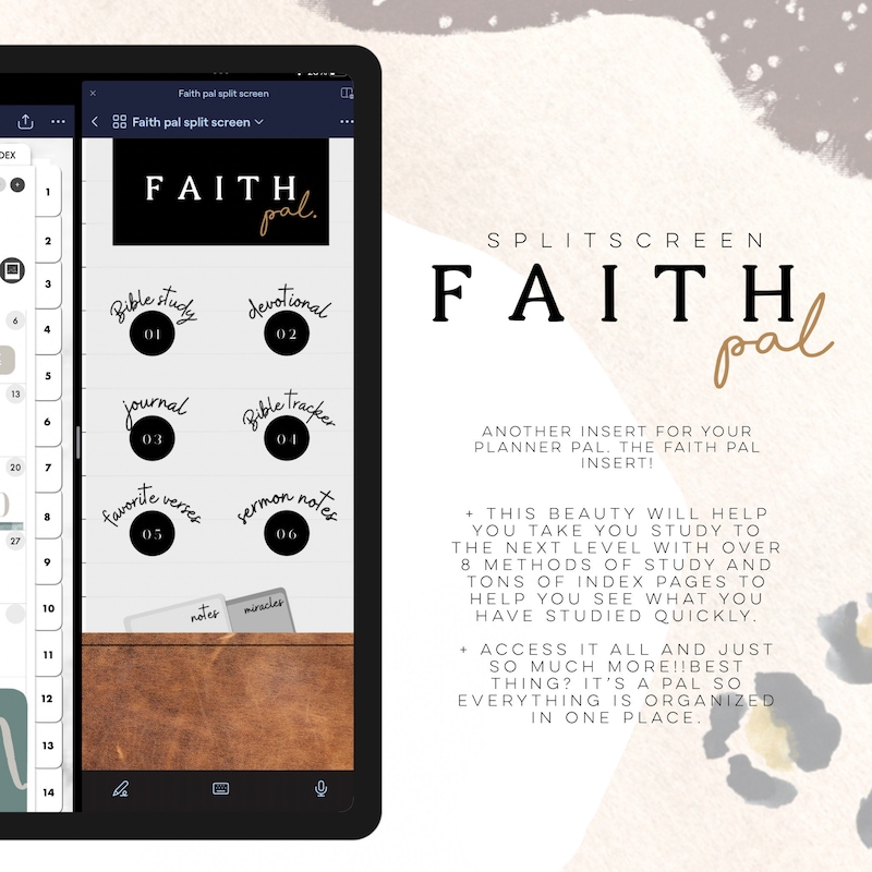 Faith Planner Insert - Etsy