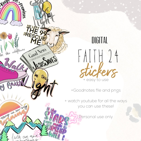 Religious Sticker - Etsy