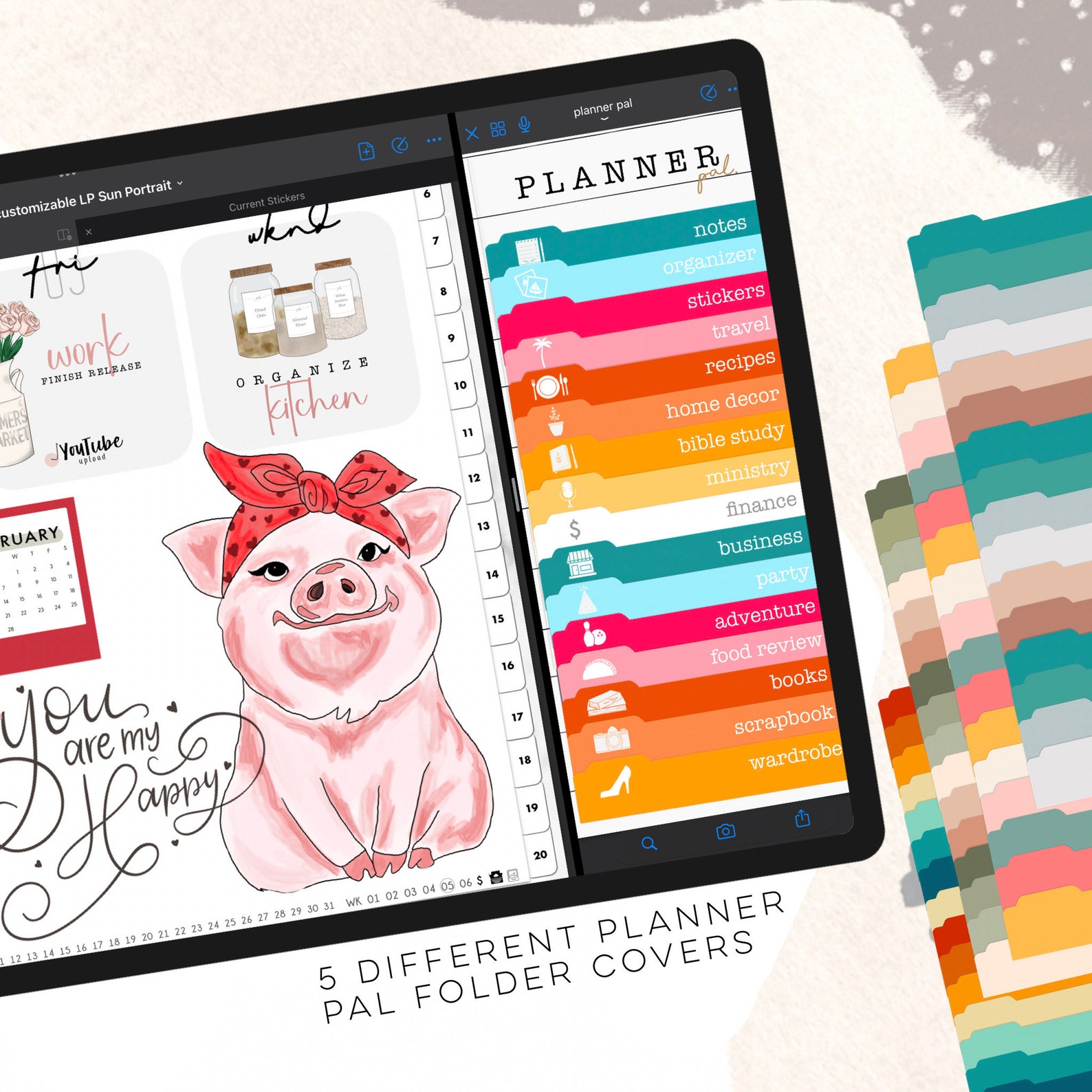 Planner Pal Covers - Etsy