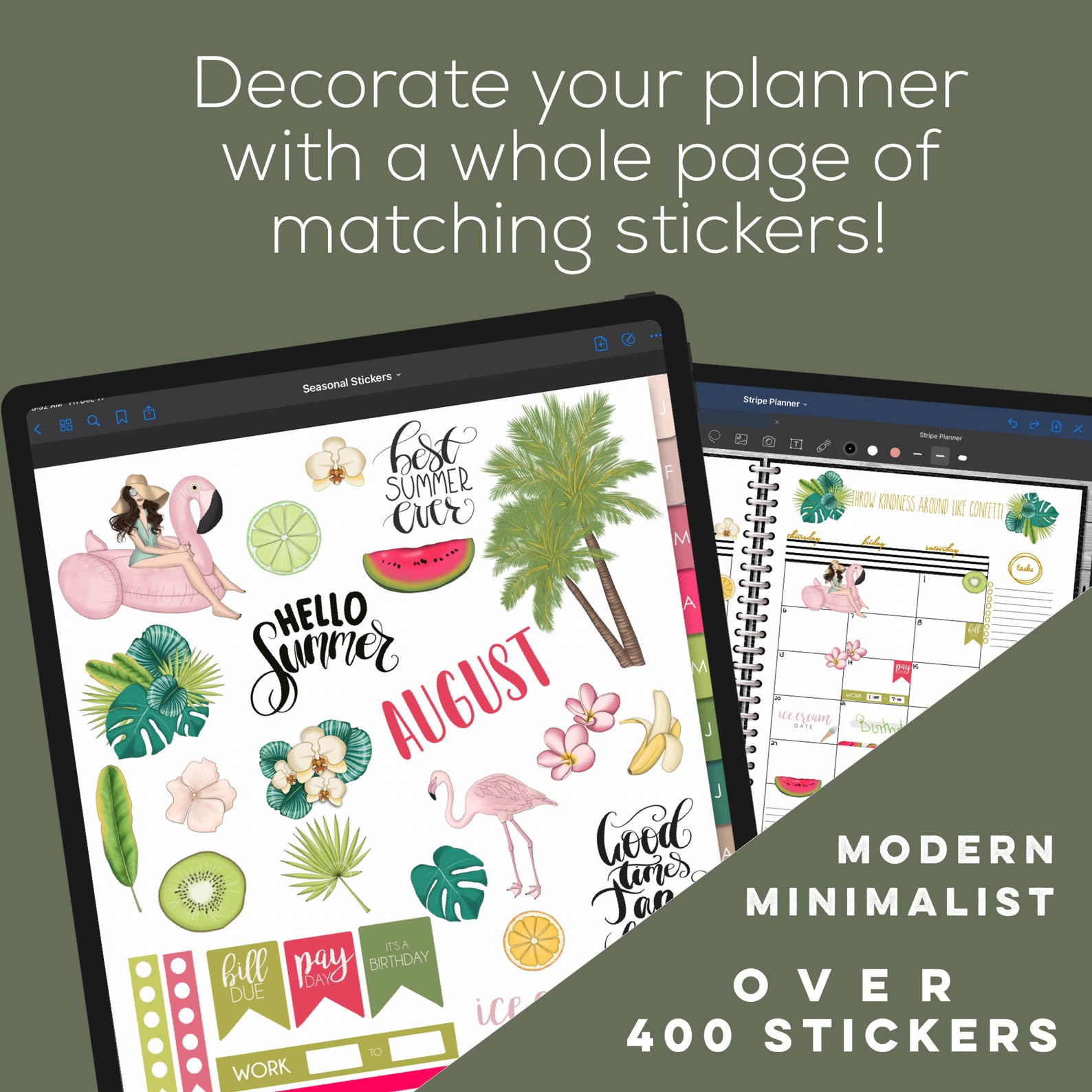 Seasonal Digital Sticker Bundle for GOODNOTES ONLY Digital - Etsy