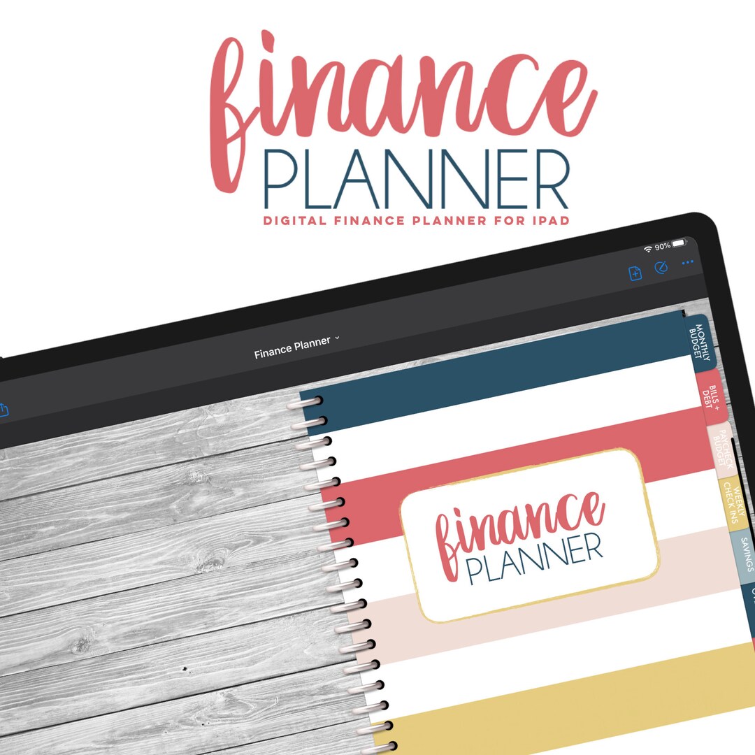 Digital Finance Planner | Digital Budget | Digital Finances | Finance ...