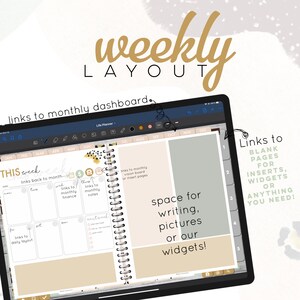 Life Planner Undated | Digital Life Planner Easy Customizable Planner ...