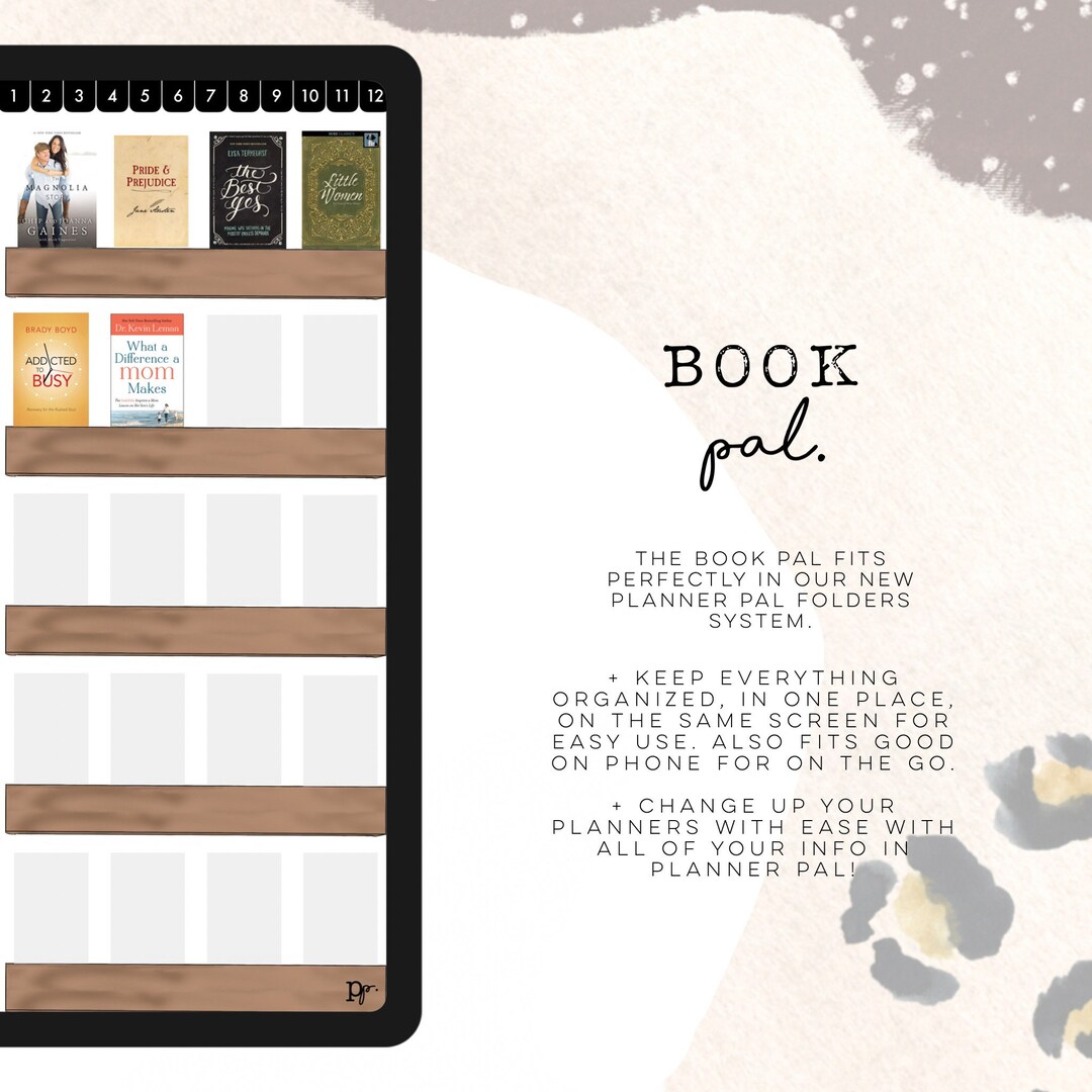 Splitscreenbook Pal | Digital Planner Organizer | Digital Book Reviews ...
