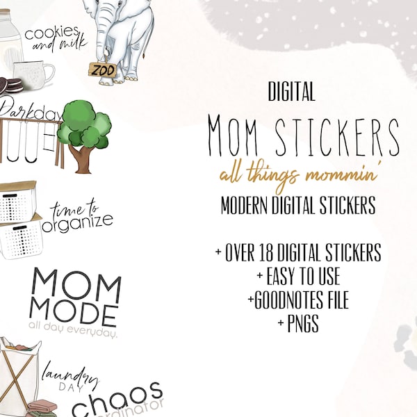 Mom Stickers - Etsy