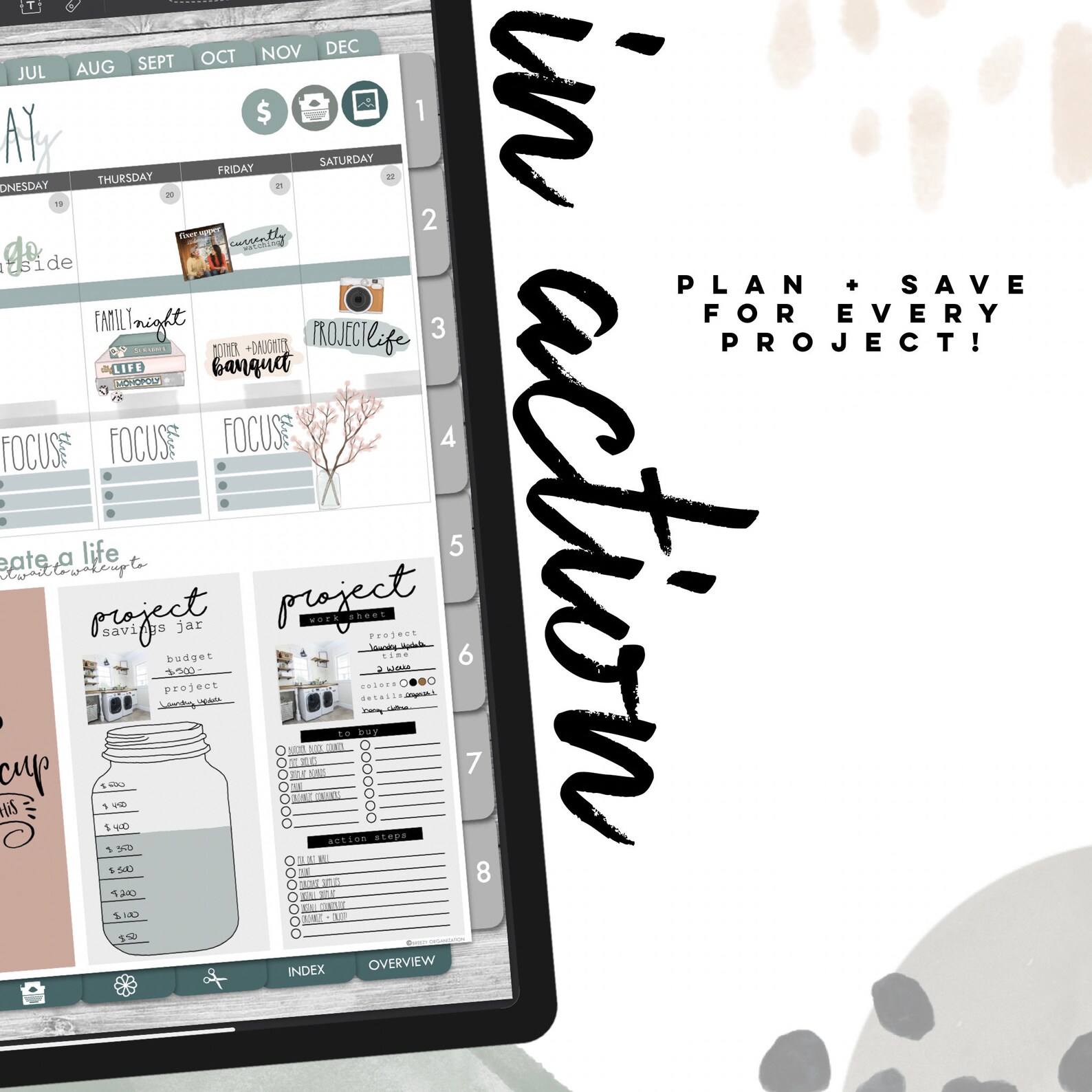 Project Widgets Digital Digital WIDGETS for the Customizable - Etsy