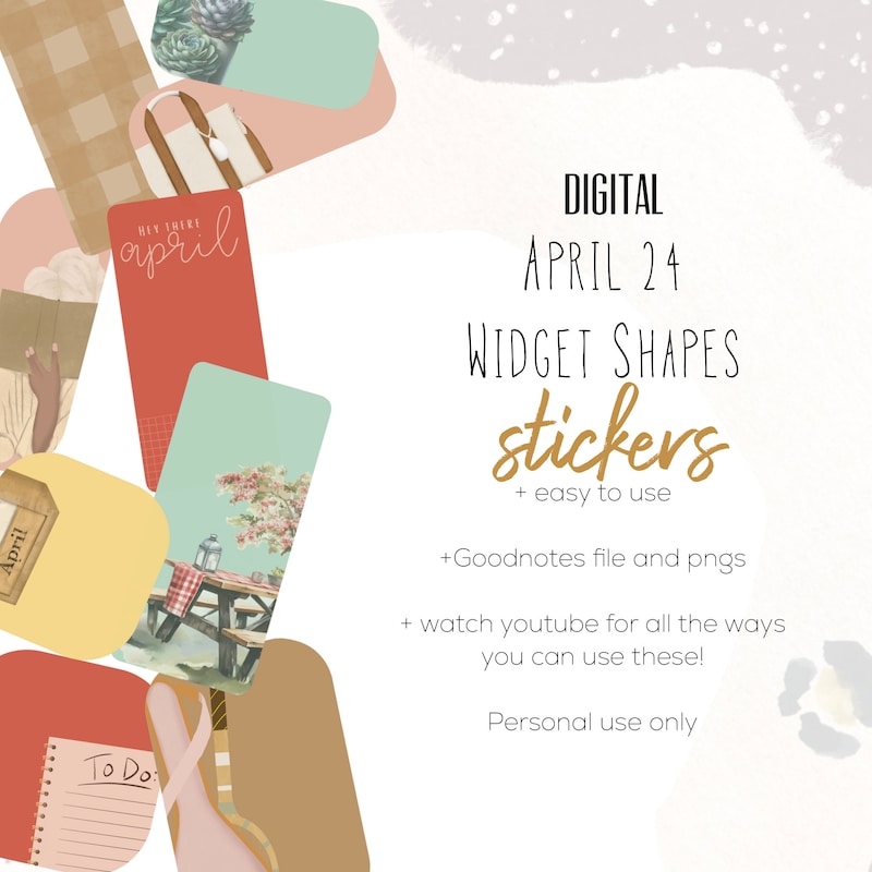 Spring Stickers - Etsy