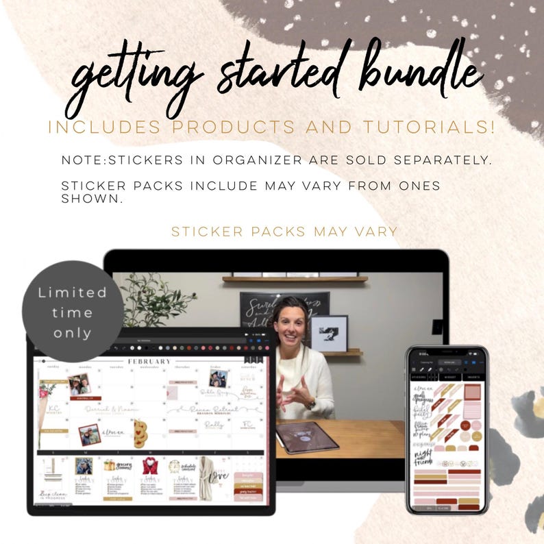 Getting Started Bundle | Digital Planning Starter Kit | Products and ...