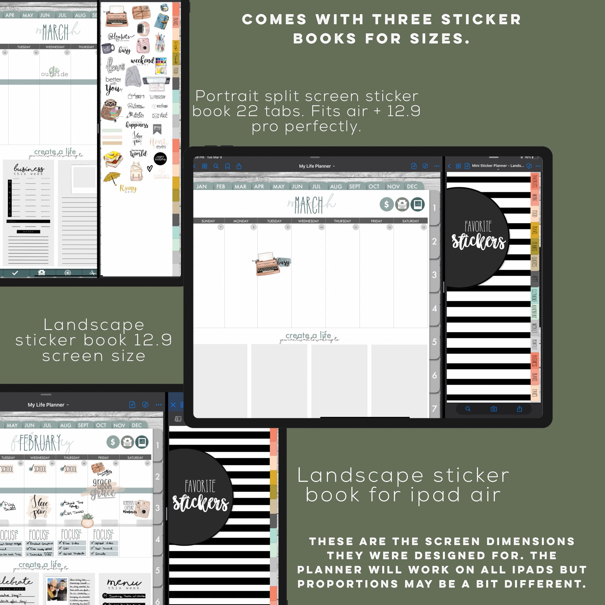 Mini Favorite Digital Sticker Book Digital Sticker Organizer | Etsy