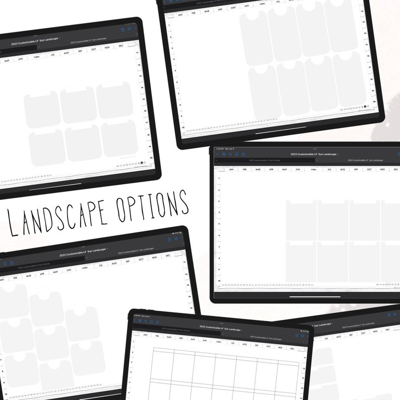 Weekly Digital INSERTS for the Customizable and Life Digital Planner ...