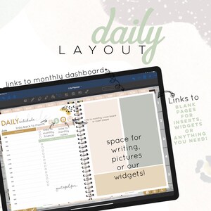 Life Planner Undated | Digital Life Planner Easy Customizable Planner ...