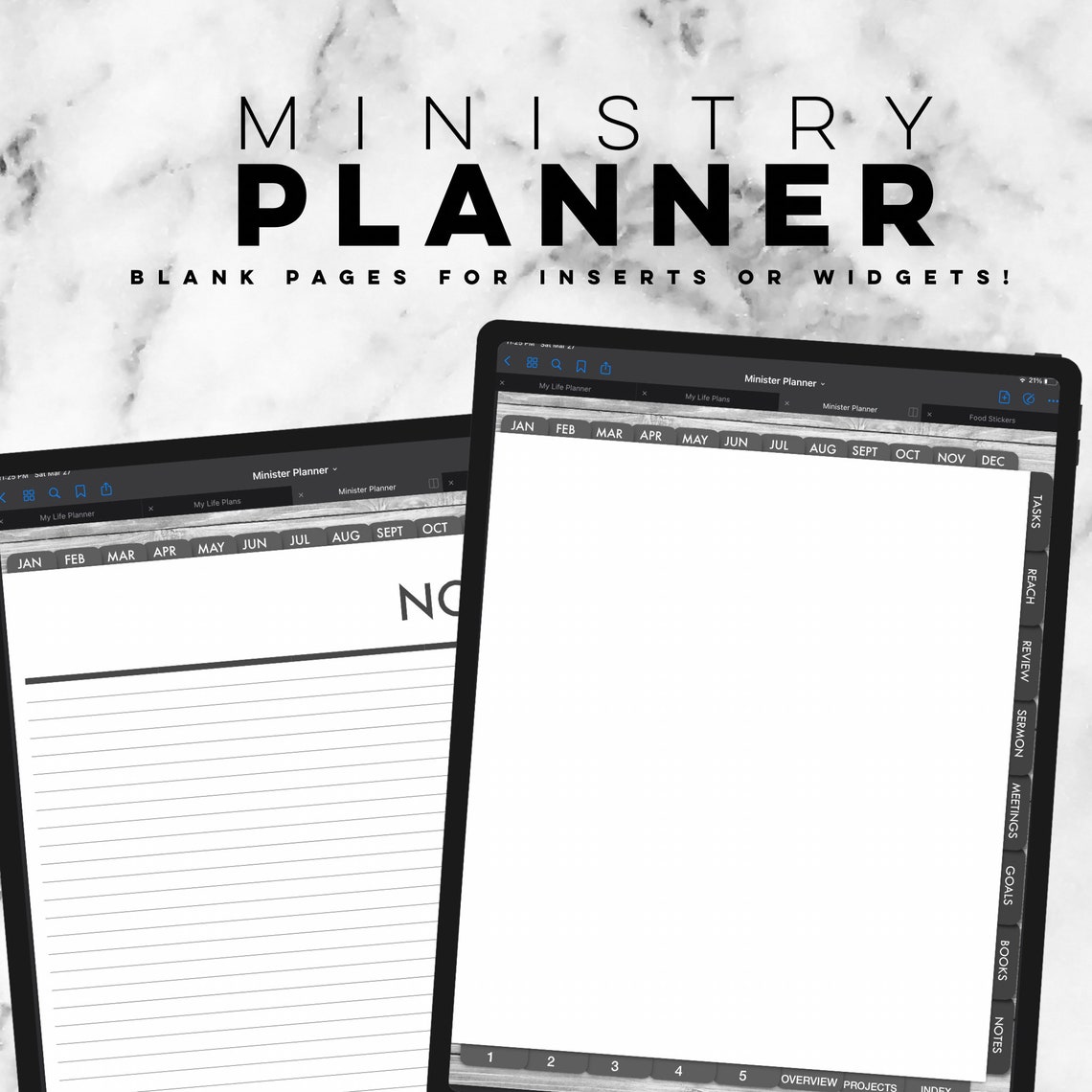 Digital Minister Planner | Best Digital Pastor Planner for iPad ...