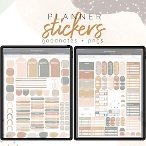 Boho Digital Planner Sticker Bundle | Perfect Digital Sticker Sticker ...