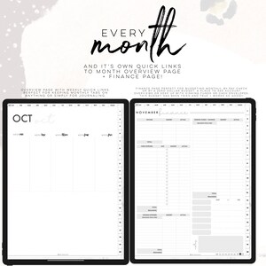 UNDATED Customizable Life Planner PORTRAIT | Digital Life Planner Easy ...
