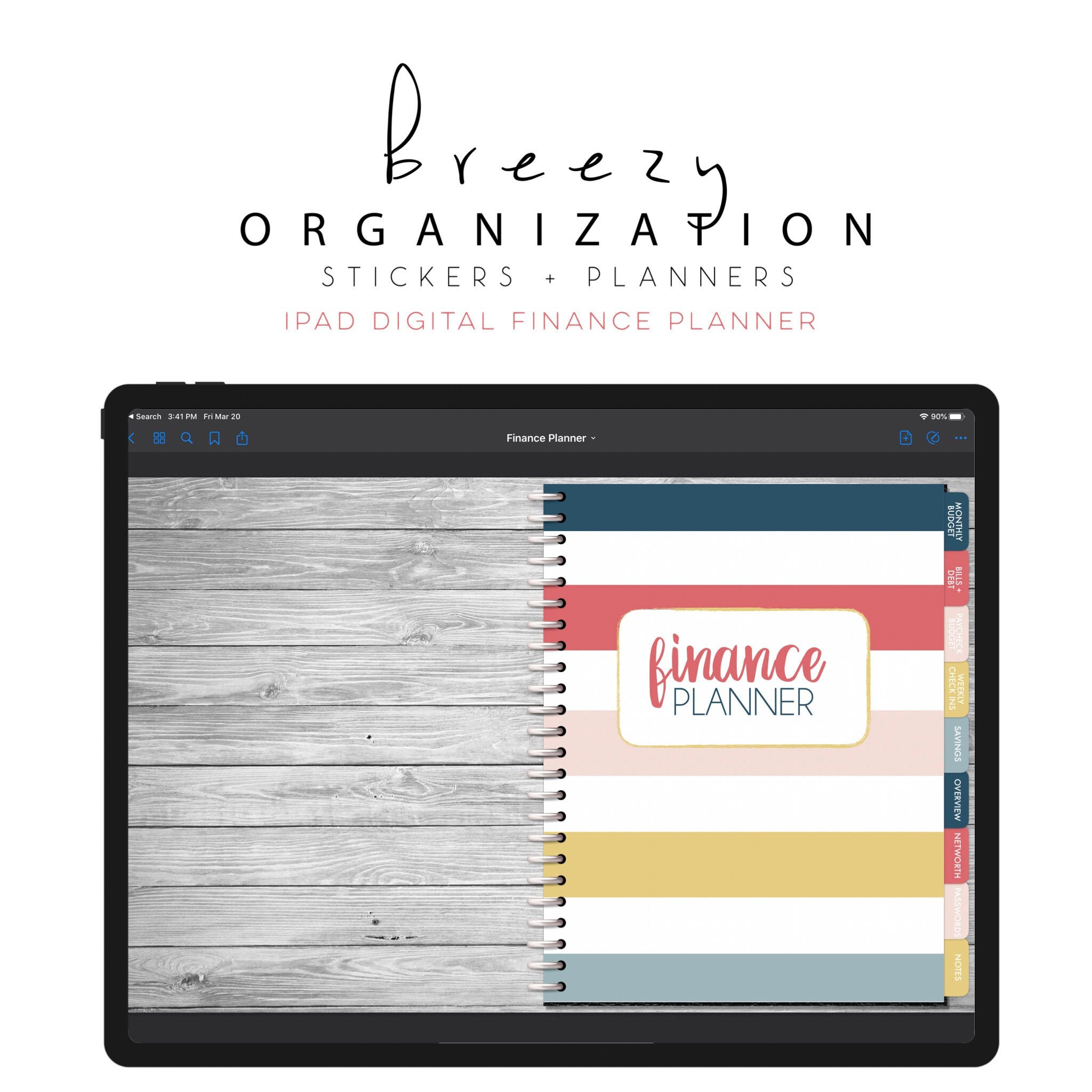 Digital Finance Planner | Digital Budget | Digital Finances | Finance ...