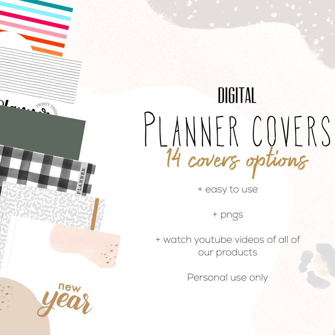 Planner Covers - Etsy