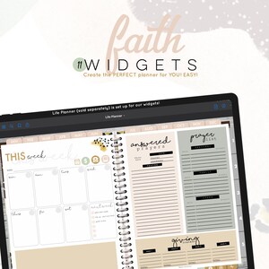 Faith Widgets Prayer List, Sermon Notes, Bible Study +more| Digital ...