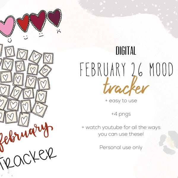 Mood Tracker - Etsy