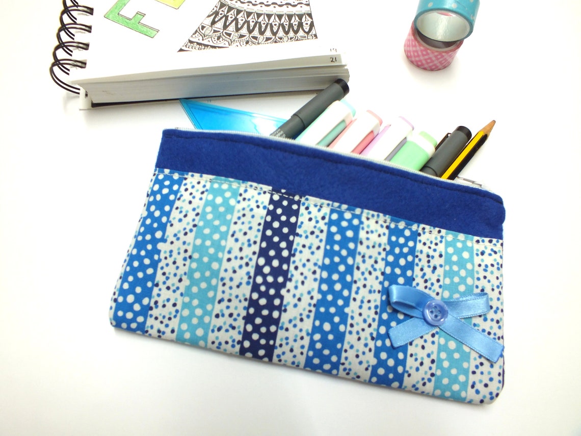 Felt Pouch Face Mask Pouch Make up Bag Zipper Pouch School - Etsy