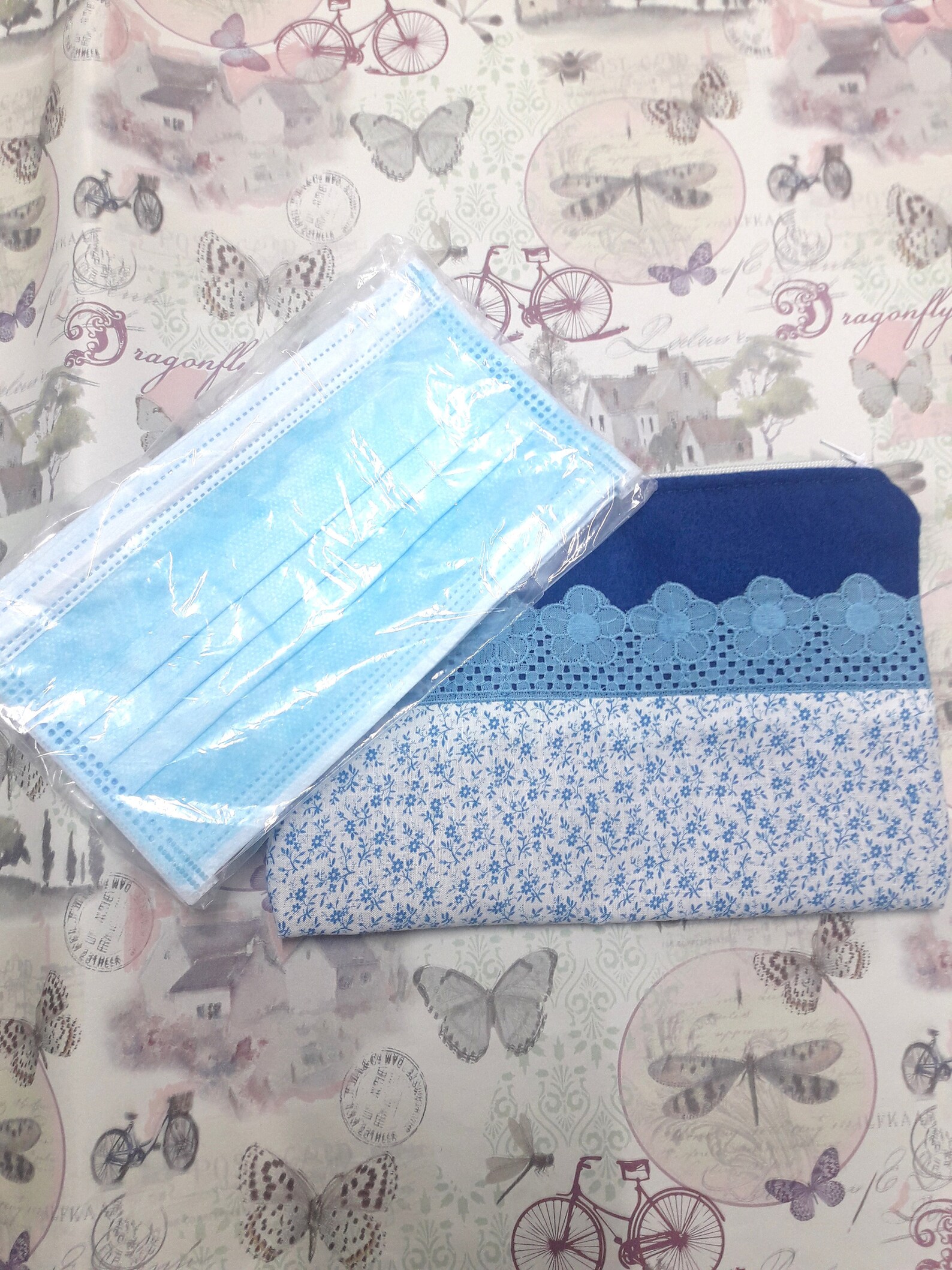 Mask Pouch Fabric Mask Pouch Mask Purse Purse for Bag Mask - Etsy