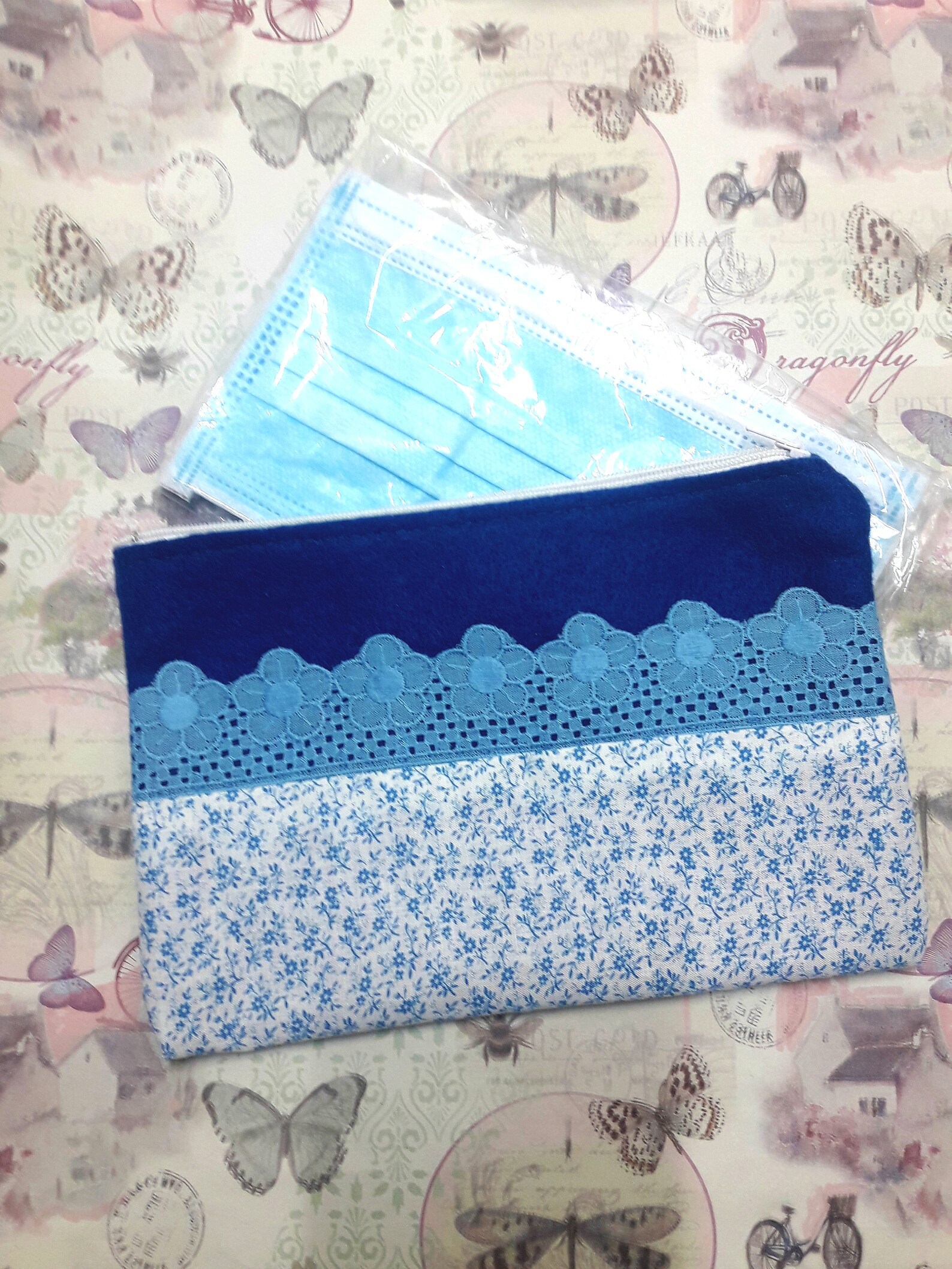 Mask Pouch Fabric Mask Pouch Mask Purse Purse for Bag Mask | Etsy